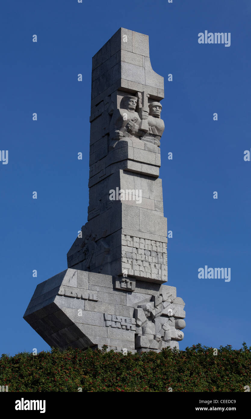 Danzig/Gdansk, Westerplatte (Kriegsbeginn 1939 Stock Photo - Alamy