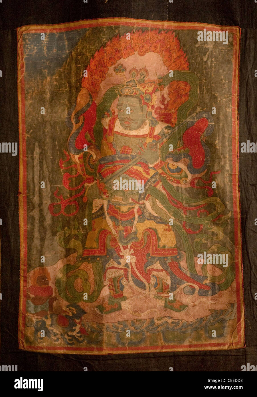 PRE-17TH Century Thangkas or scrolls painted by the monks of Chemrey ...