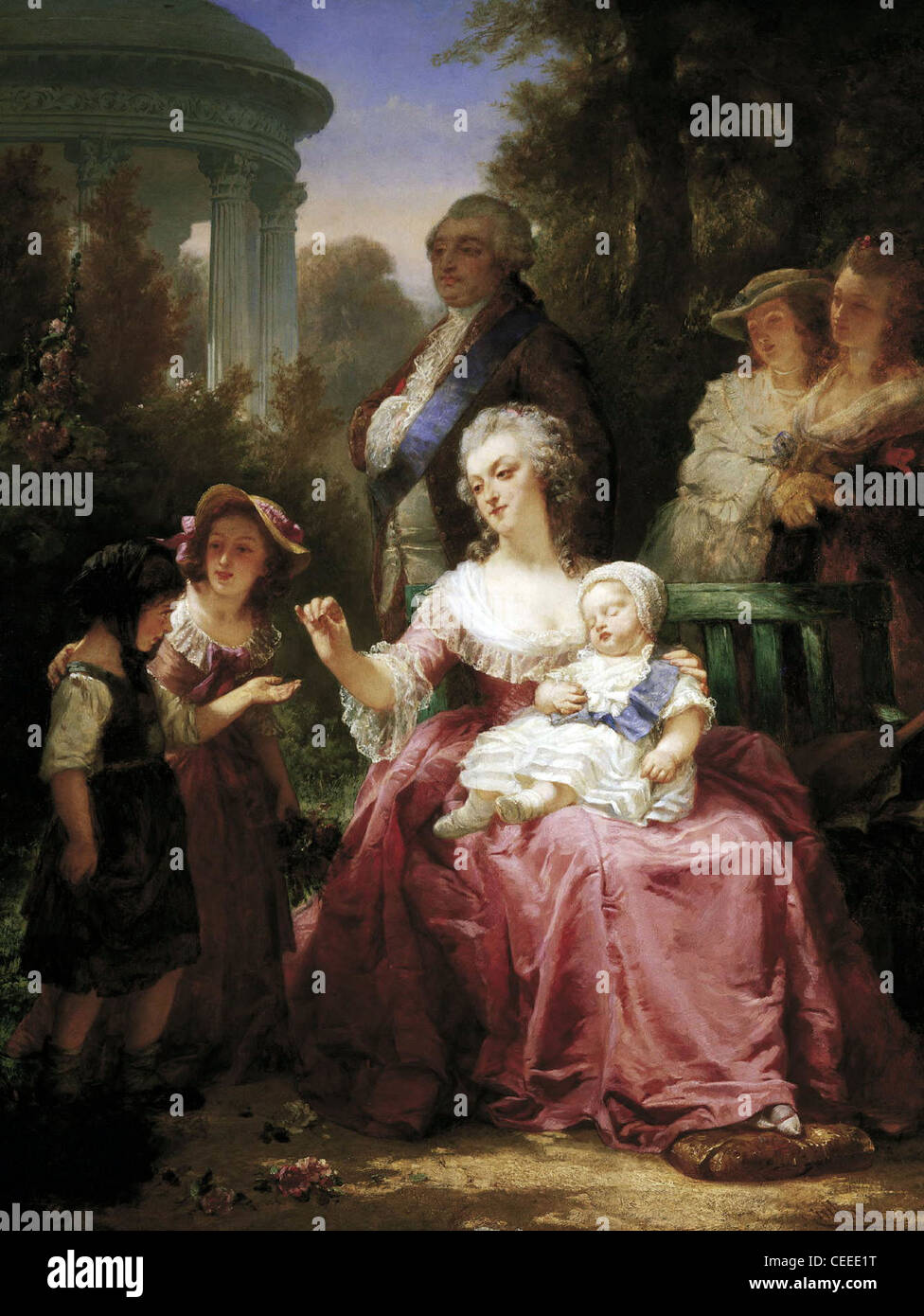 French royal family hi-res stock photography and images - Alamy