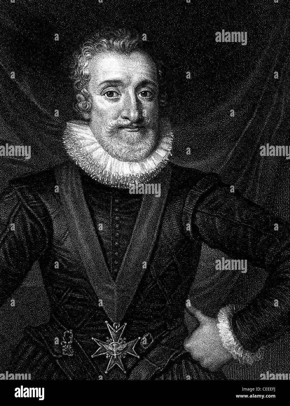 Henry iv king france Black and White Stock Photos & Images - Alamy