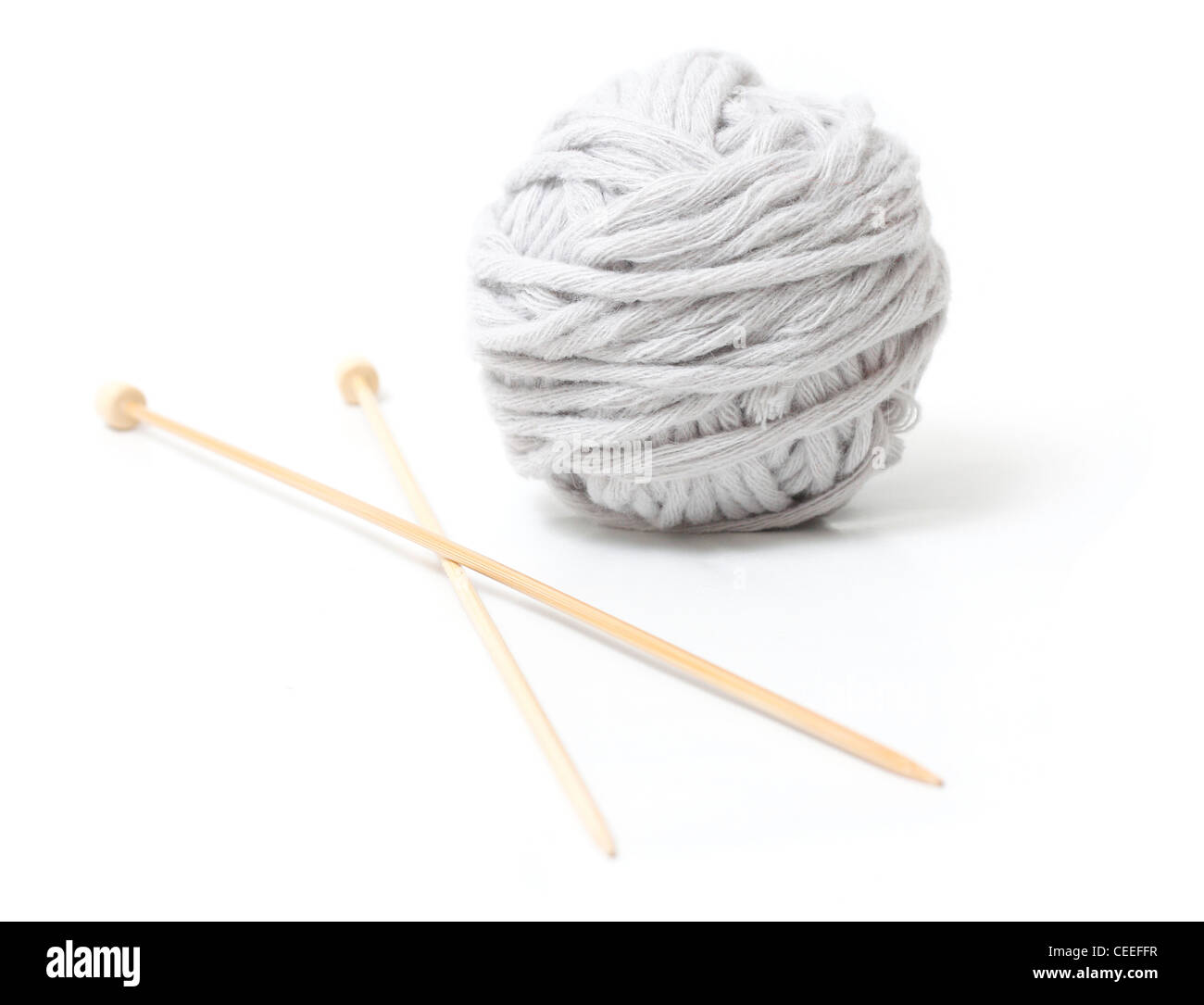 Yarn and sticks Stock Photo - Alamy
