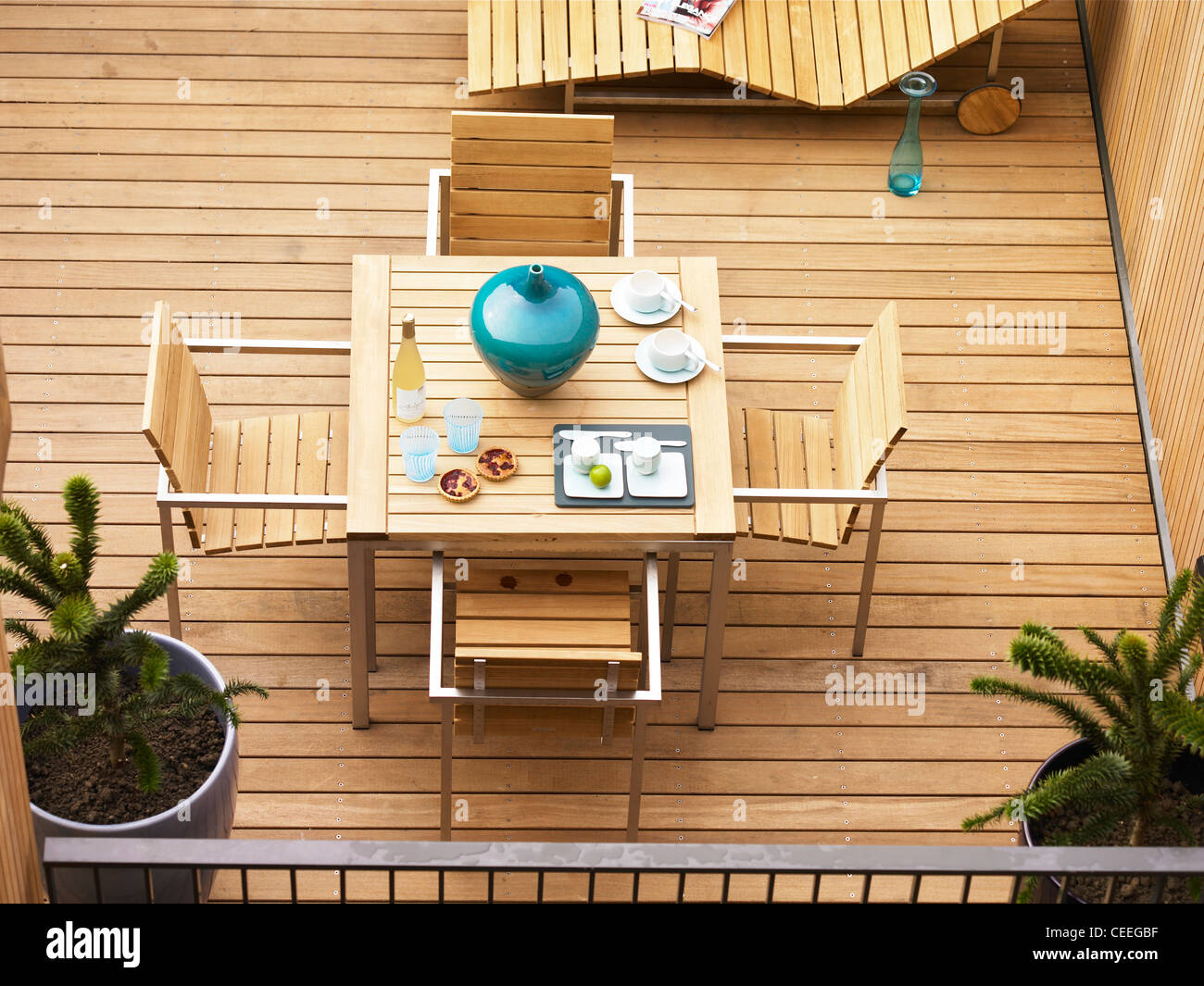 Decking view country hi-res stock photography and images - Alamy