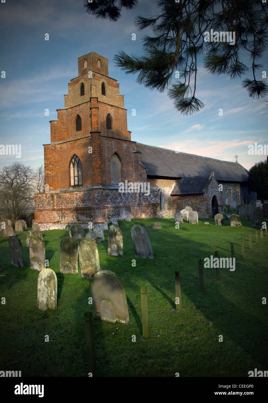 Burgh st peter building hi-res stock photography and images - Alamy