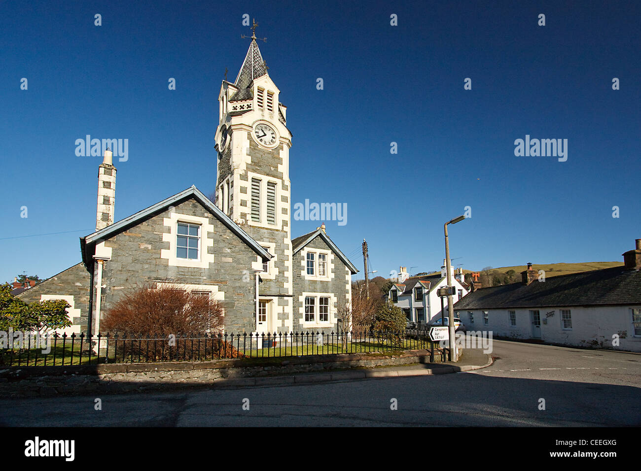 Town House, Moniaive, Dumfries and Galloway, Scotland Stock Photo - Alamy