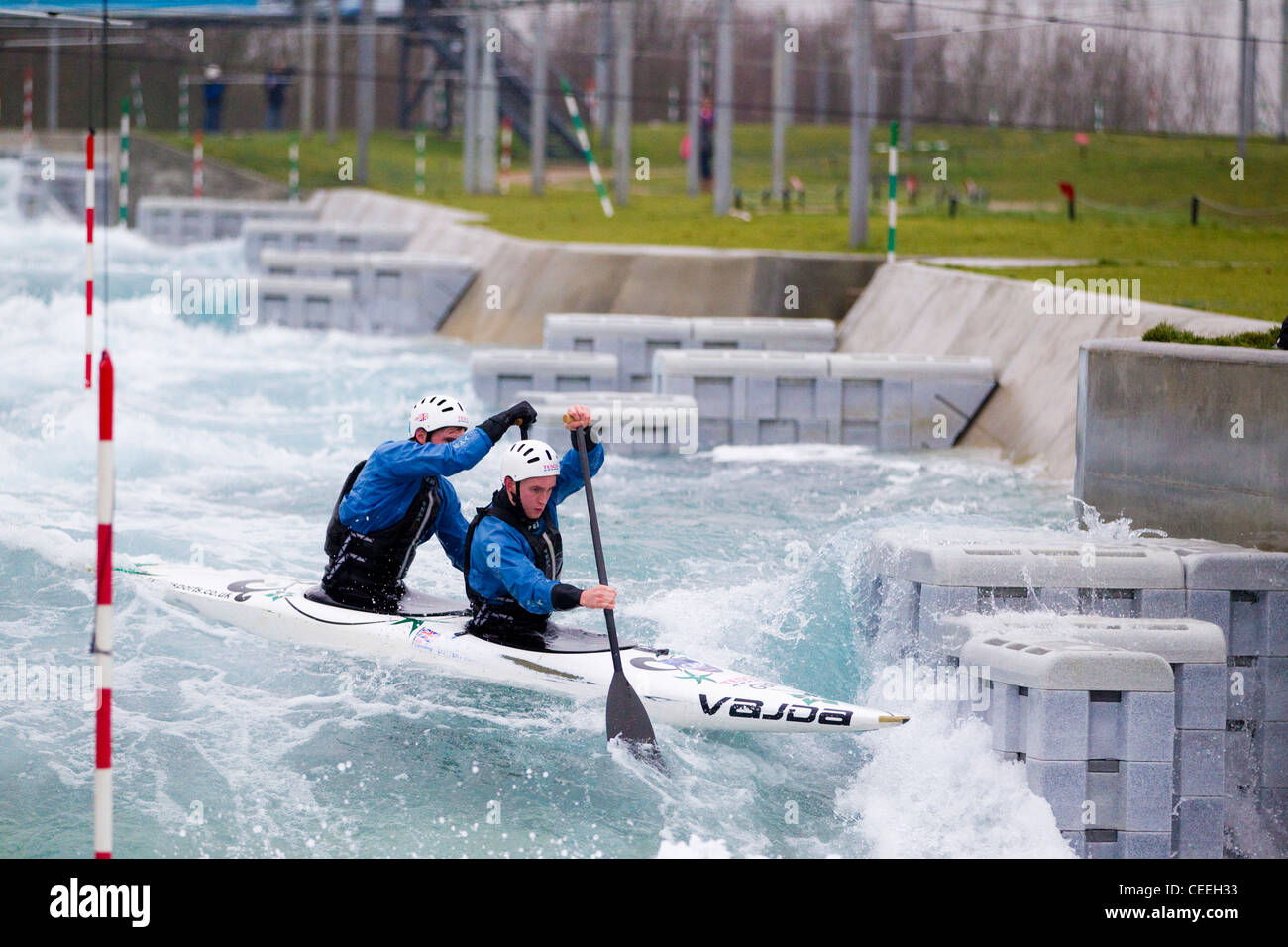 Lee Valley, White Water Centre which will host the 2012 Olympic Canoe ...