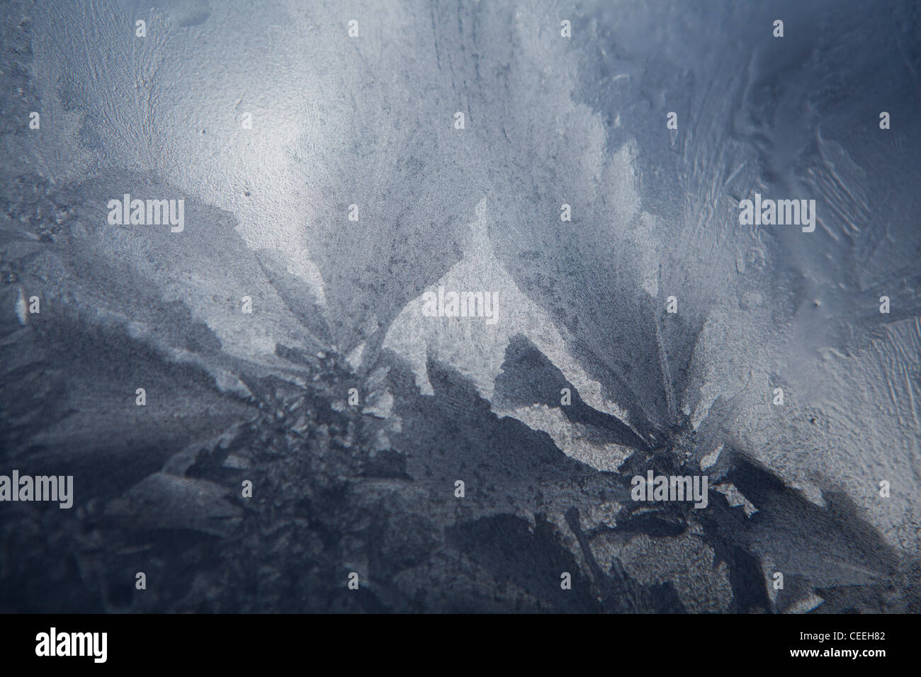 frost patterns, ice, freeze, winter, window Stock Photo - Alamy