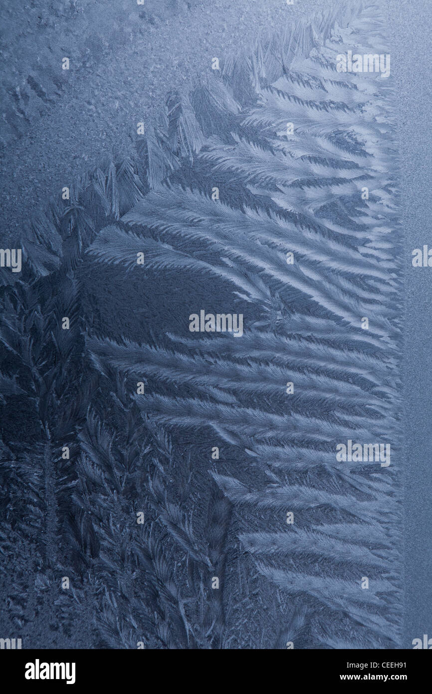 frost patterns, ice, freeze, winter, window Stock Photo - Alamy