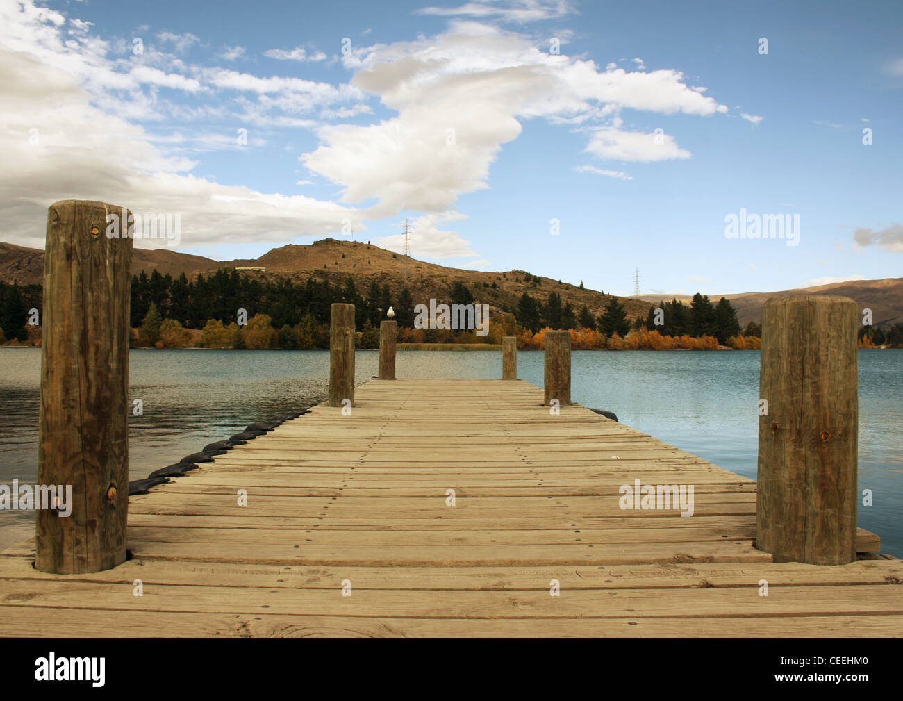 Lake dunstan new zealand hi-res stock photography and images - Alamy