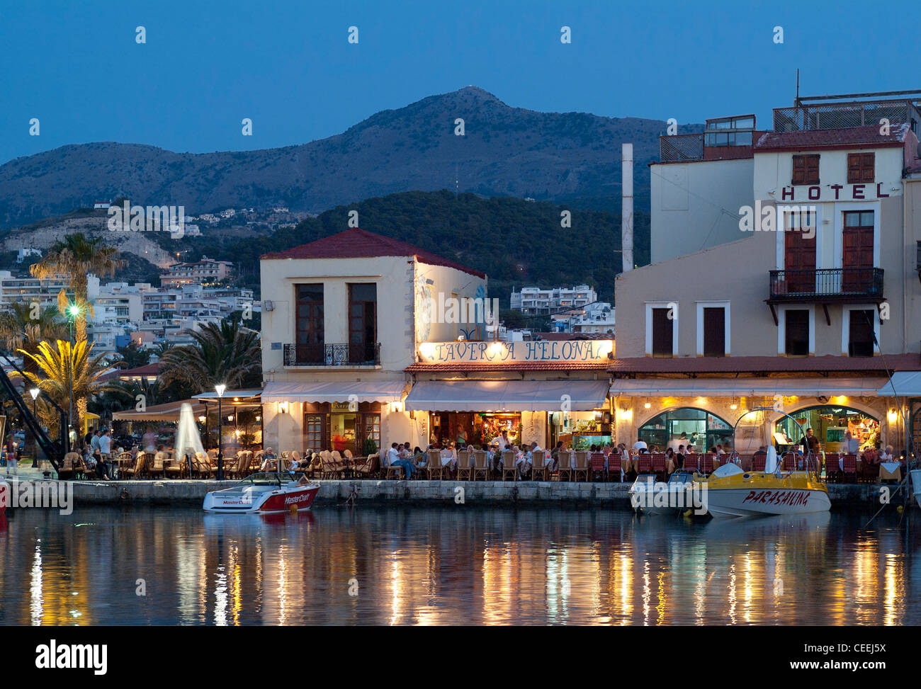 Rethymnon Crete Greece Stock Photo - Alamy