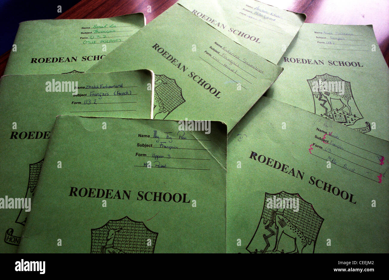 Exercise book school cover hi-res stock photography and images - Alamy