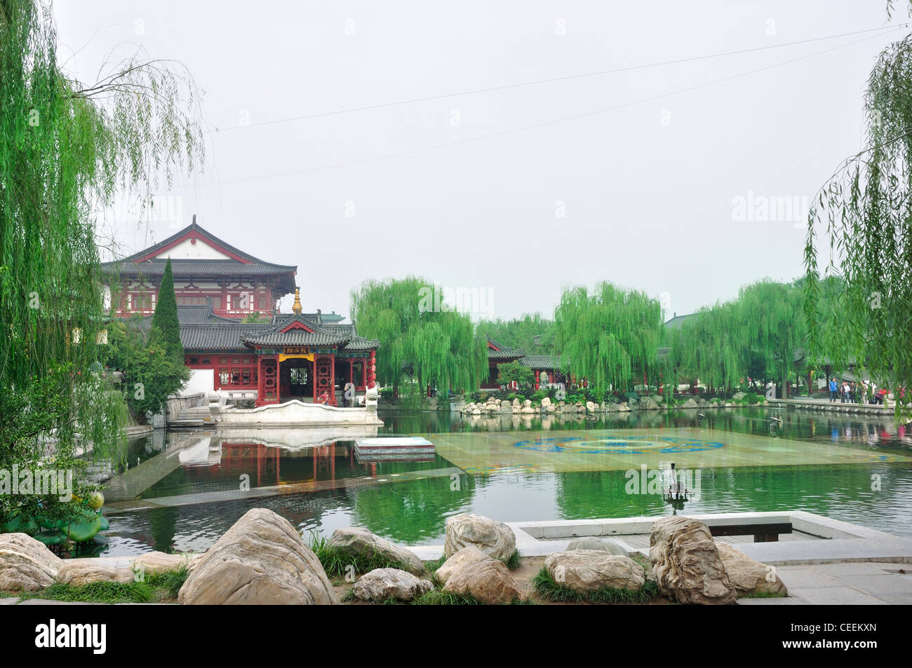 An landmark huaqing hi-res stock photography and images - Alamy