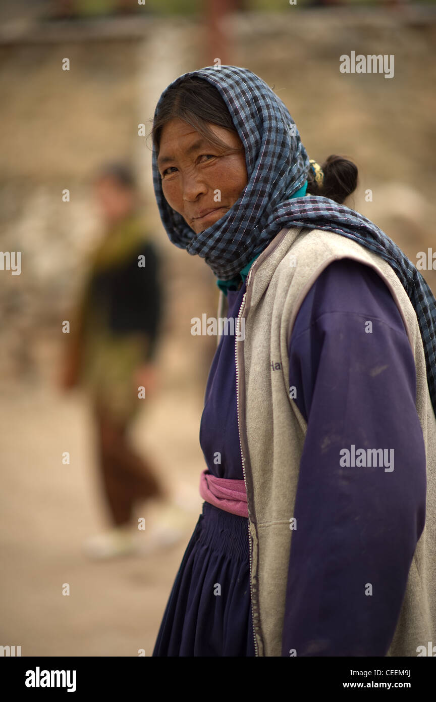 Lifestyle of people from Ladakh Himalayas India Stock Photo - Alamy