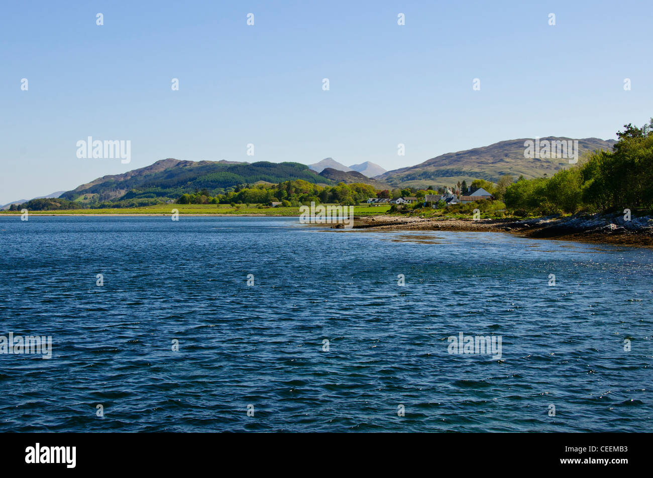 Appin,Appin Ferry,Druimneil House and Gardens,Overlooking Loch Creran ...
