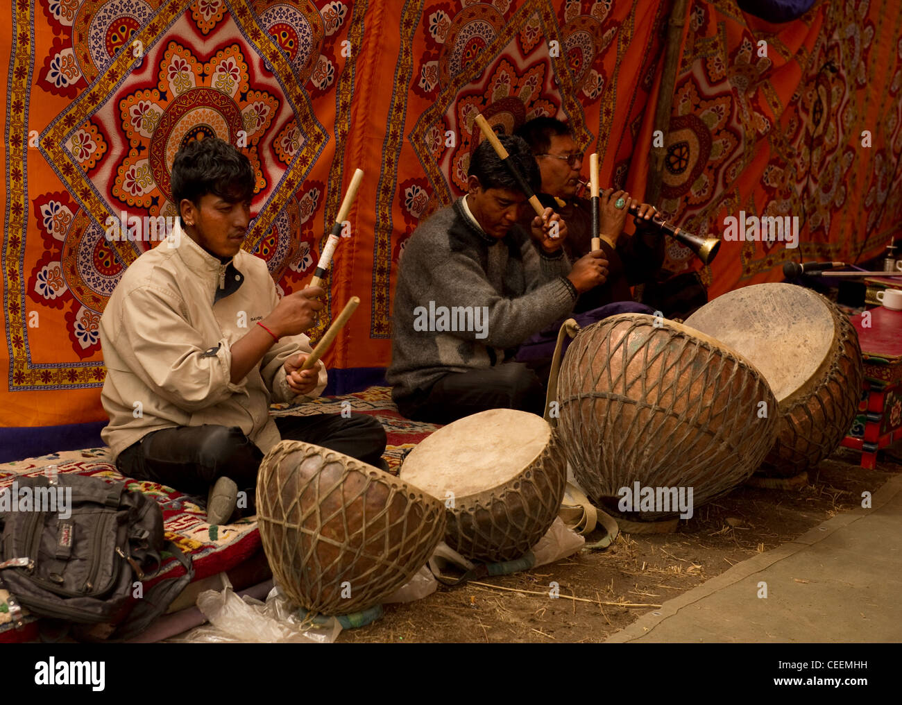 Lifestyle of people from Ladakh Himalayas India Stock Photo - Alamy