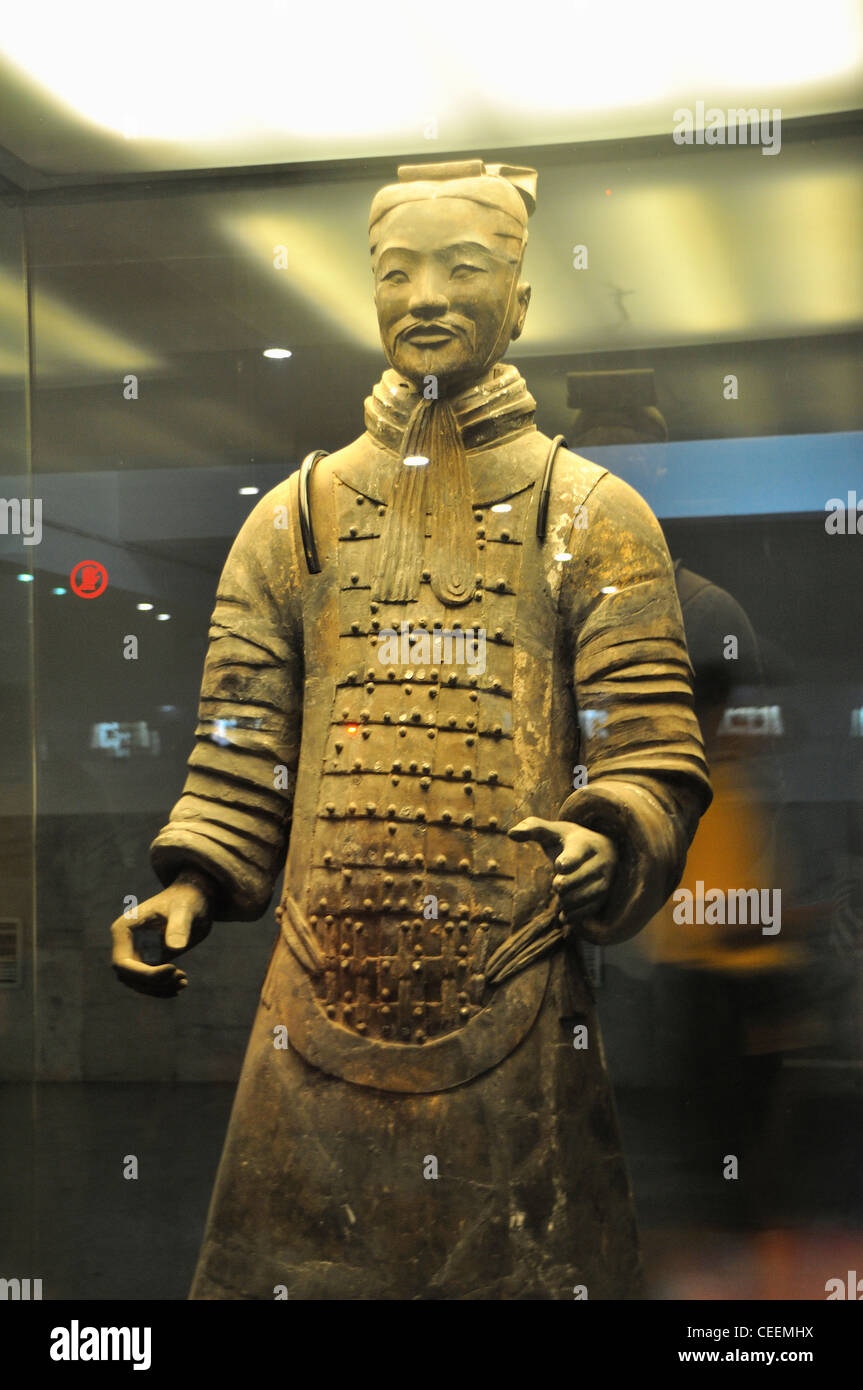 terracotta warriors in xi'an, china Stock Photo - Alamy