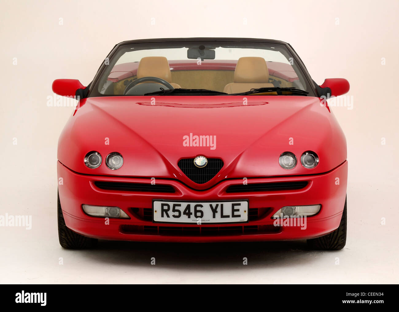 1997 Alfa Romeo spyder Stock Photo - Alamy