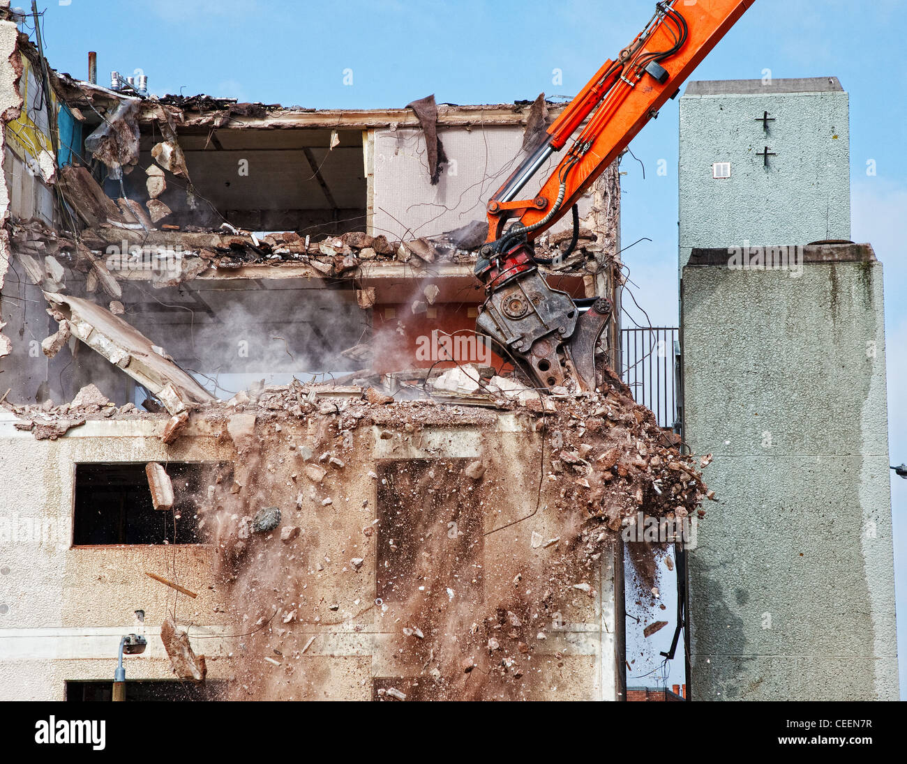 Demolition rubble hi-res stock photography and images - Alamy