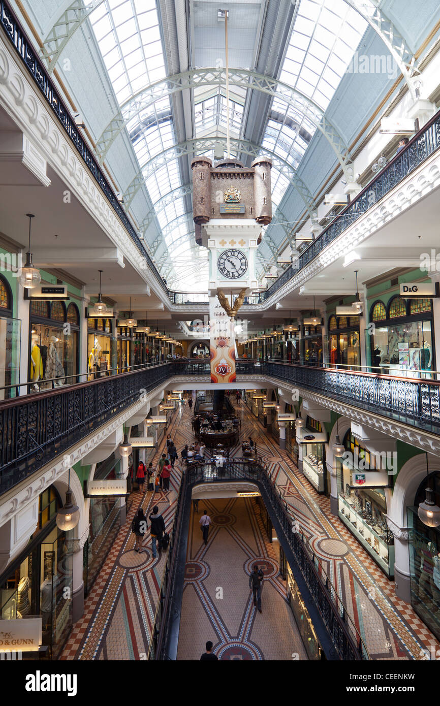 Interior queen victoria building qvb hi-res stock photography and ...