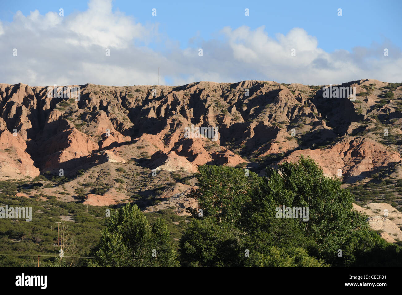 Quebrada de Humahuaca mountains on Argentina andes Stock Photo - Alamy