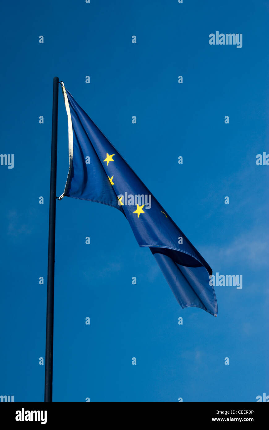 European blue flag hi-res stock photography and images - Alamy