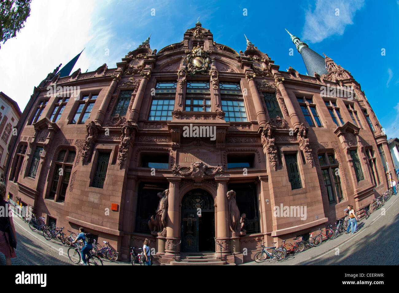 The University Library, Heidelberg, Germany Stock Photo - Alamy
