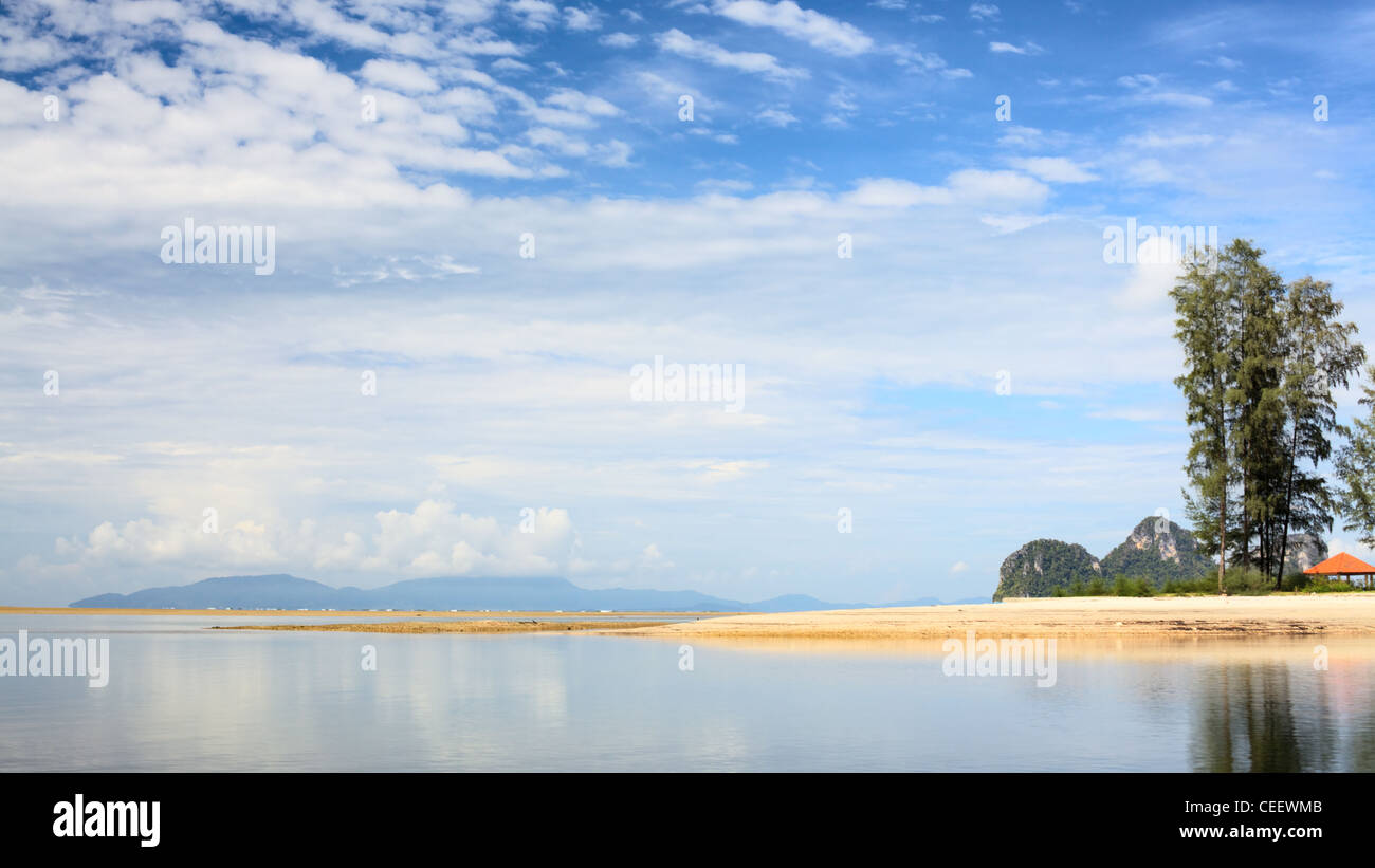 tropical beach, Andaman Sea Shore in Thailand Stock Photo - Alamy