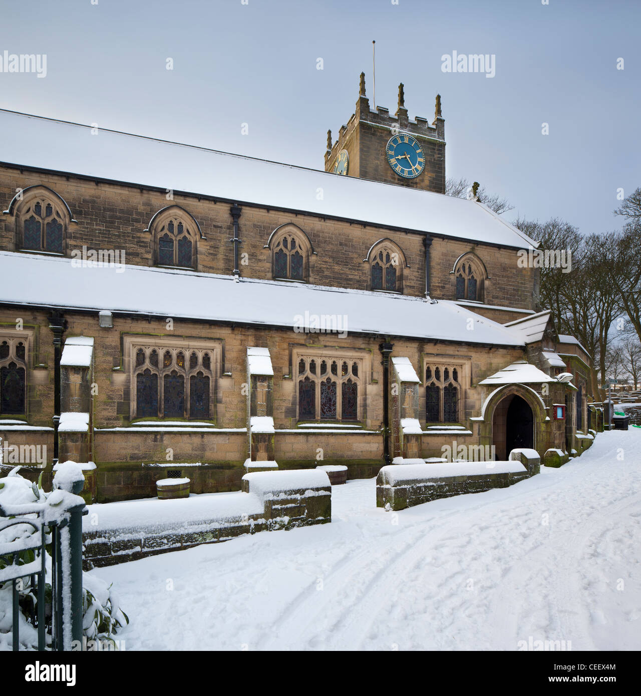 Haworth parish church hi-res stock photography and images - Alamy