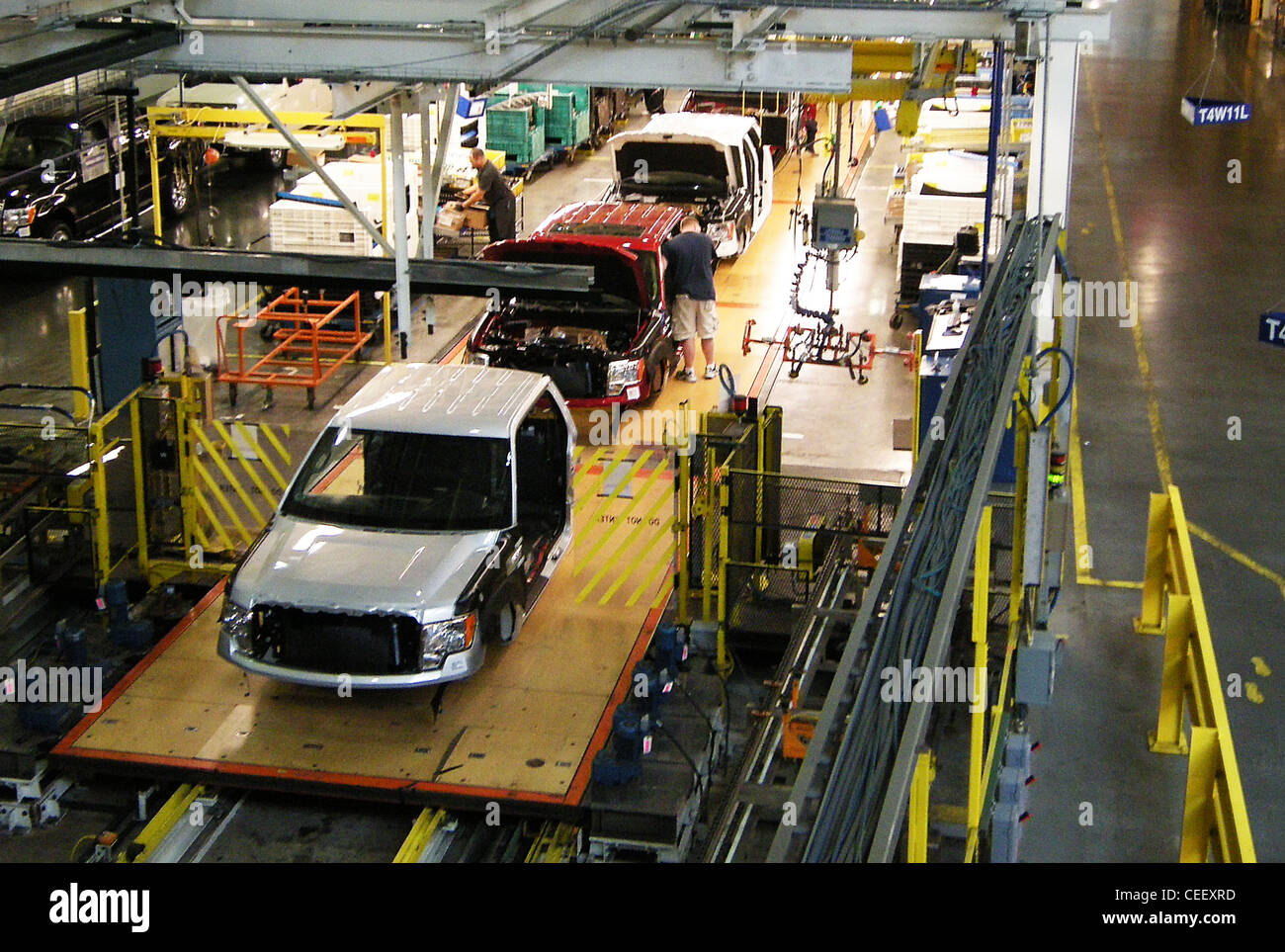The Rouge Ford factory F150 Stock Photo - Alamy