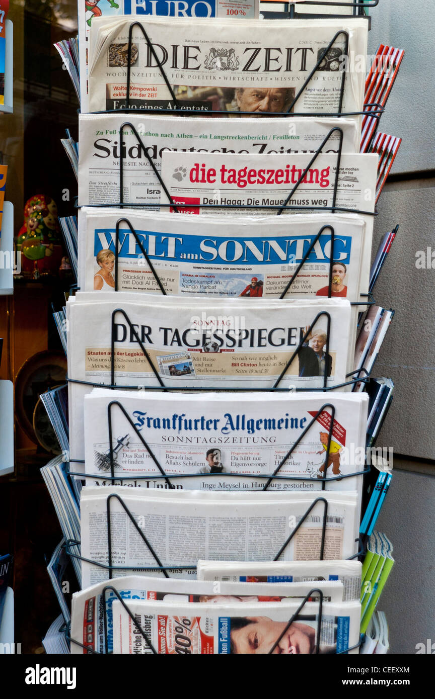 German newspapers hi-res stock photography and images - Alamy