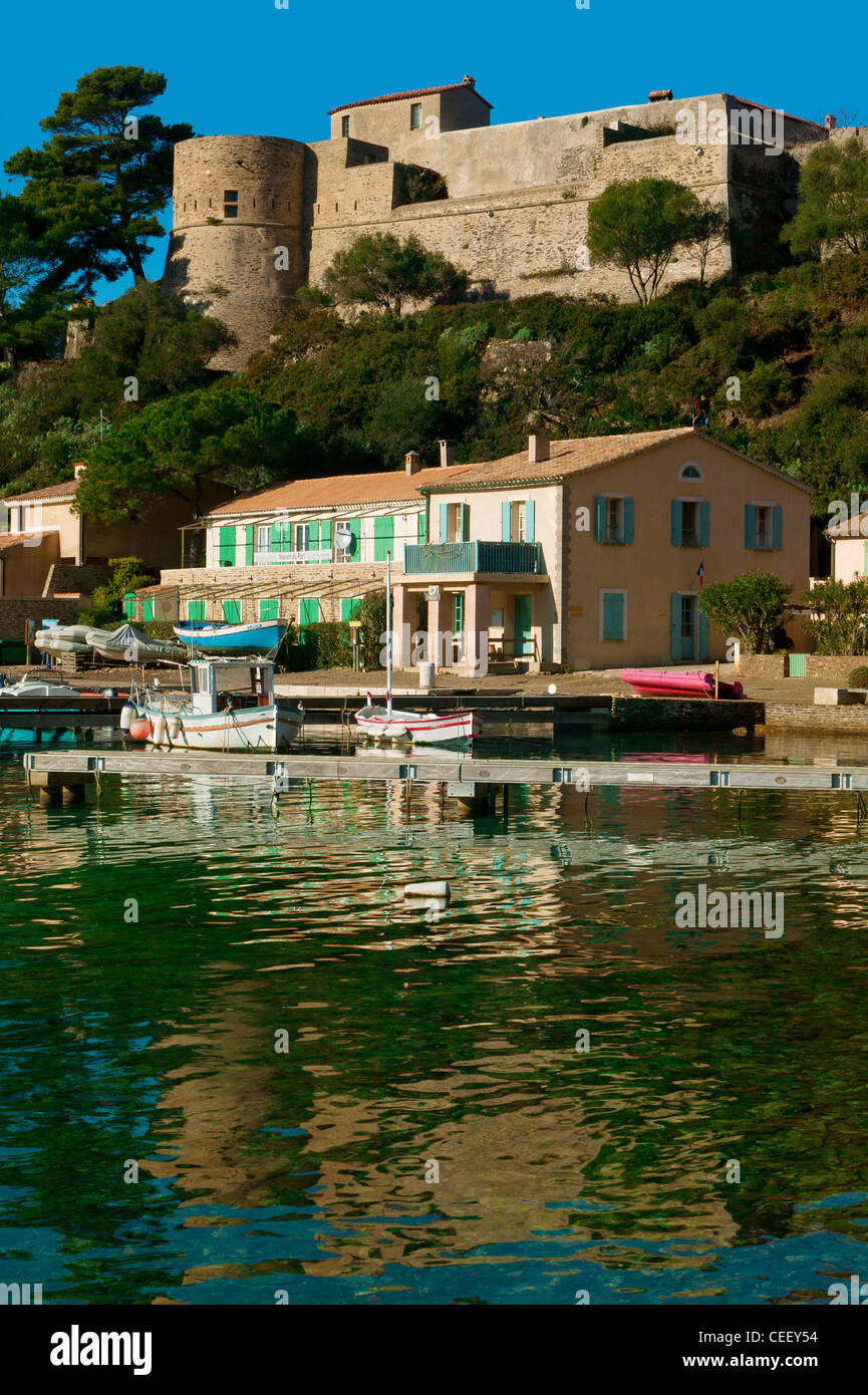 Port Cros Island, Var, Provence, France Stock Photo - Alamy