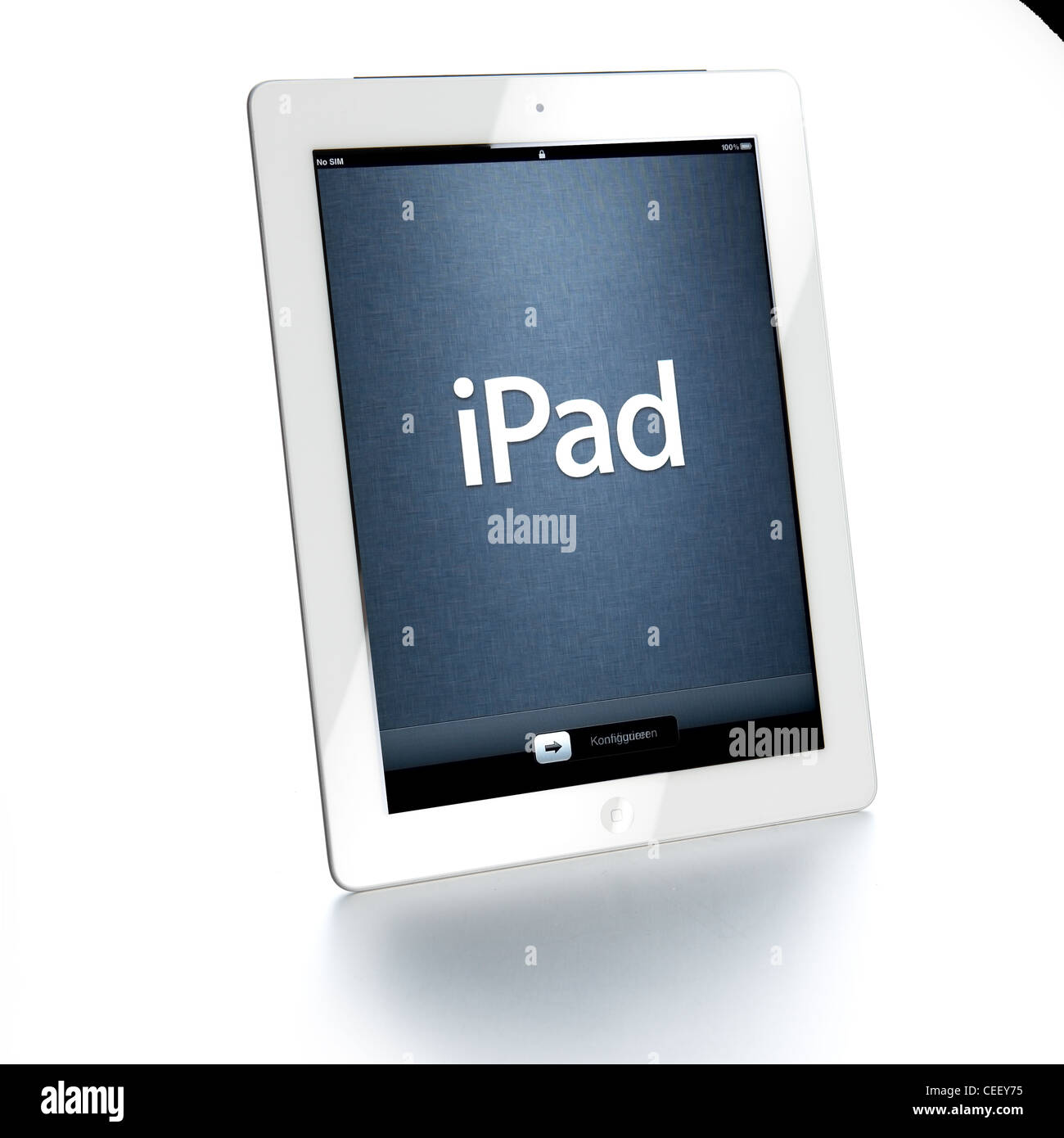 White Apple iPad 3 Stock Photo - Alamy