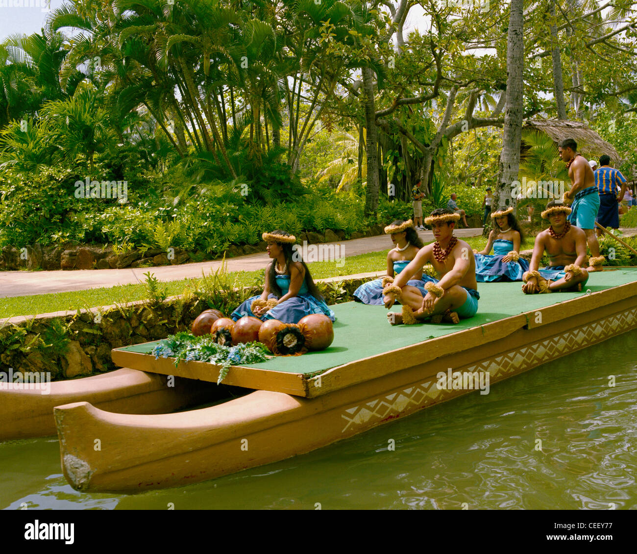 Polynesian Cultural Center Canoe Pageant
