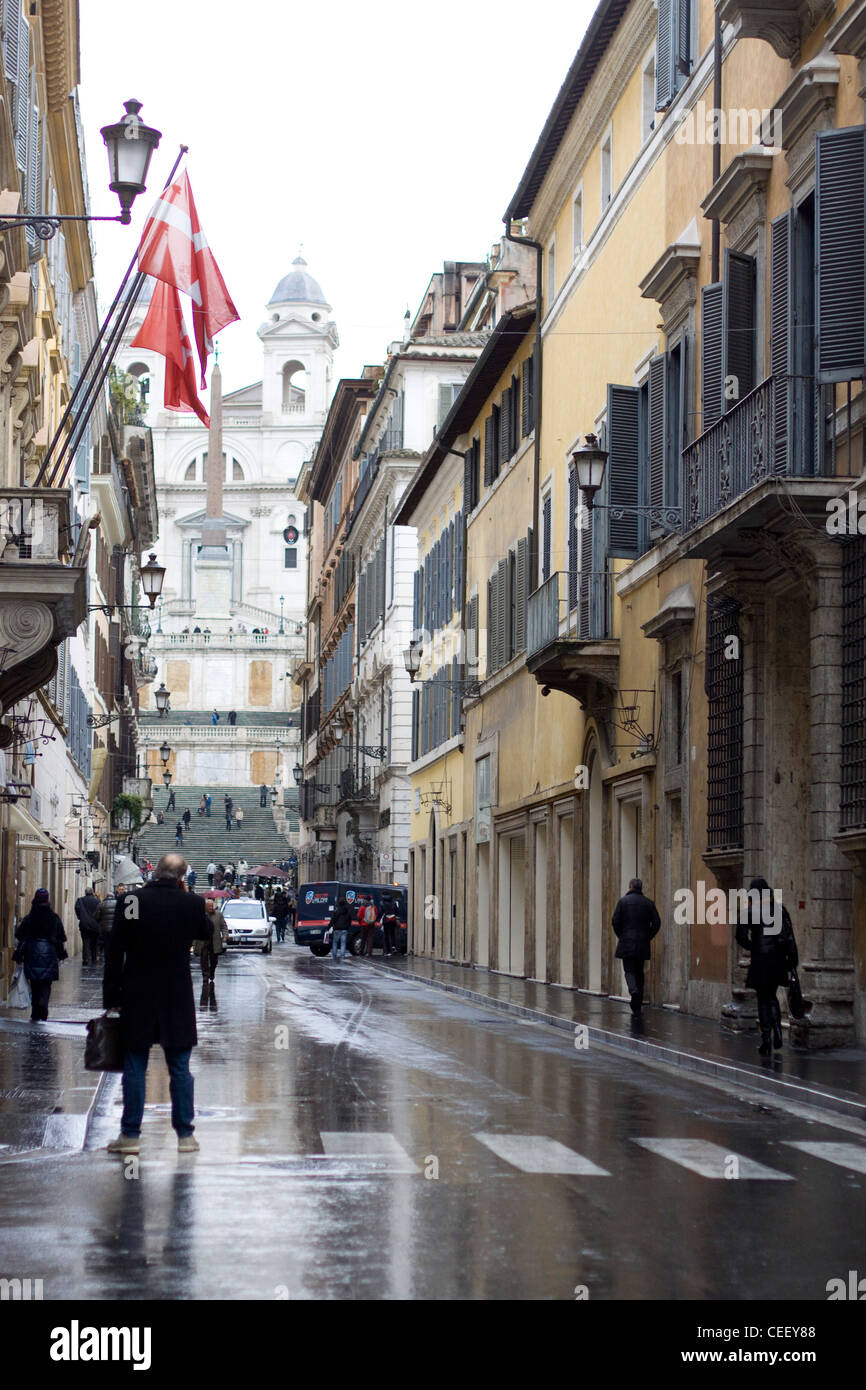 Via Condotti is one of the most famous and richest shopping streets of ...