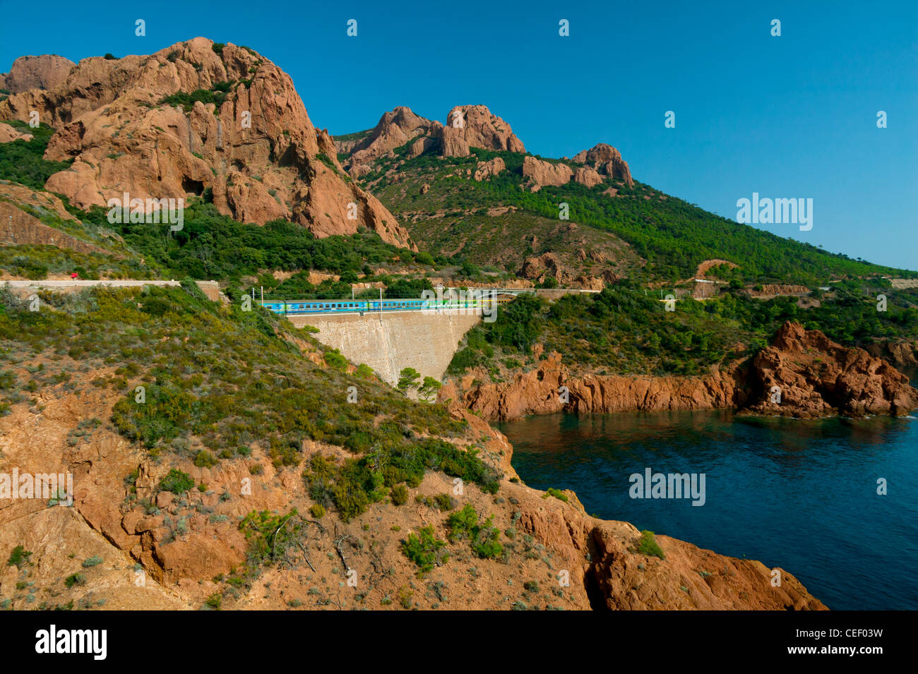Esterel Massif, French Riviera, France Stock Photo - Alamy