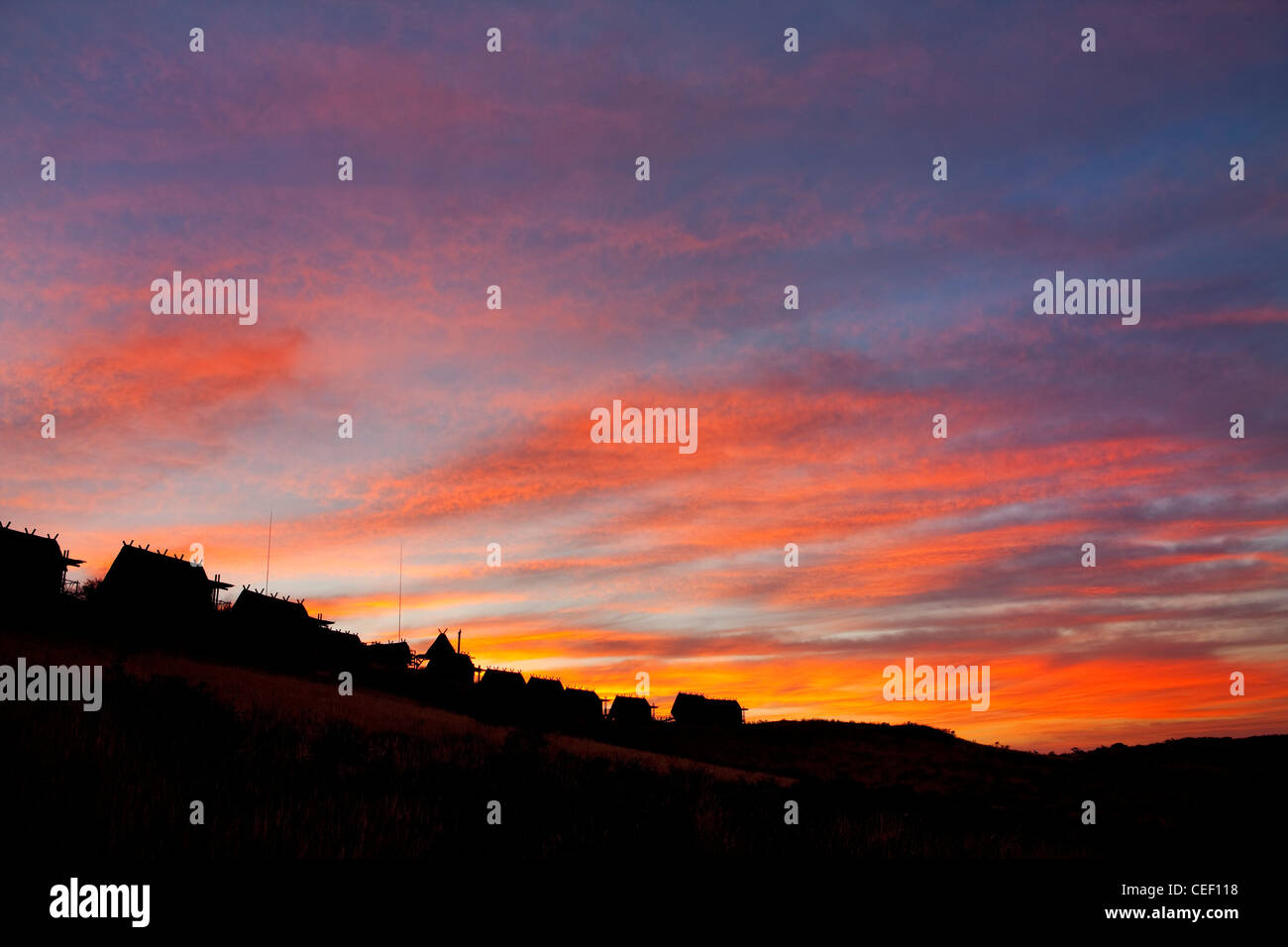 African village hi-res stock photography and images - Alamy
