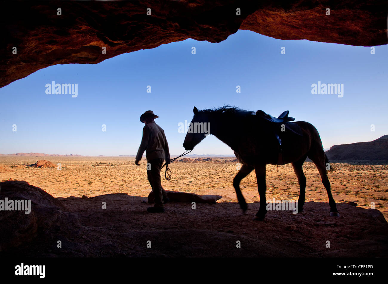 Native guide horse riding hi-res stock photography and images - Alamy