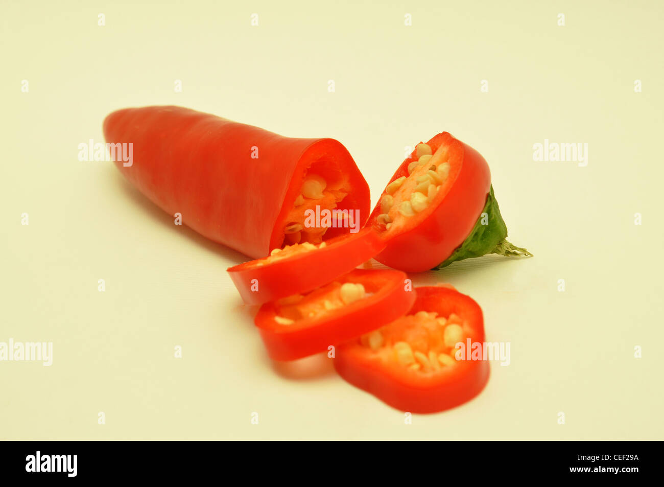 Chopped chili pepper Stock Photo - Alamy