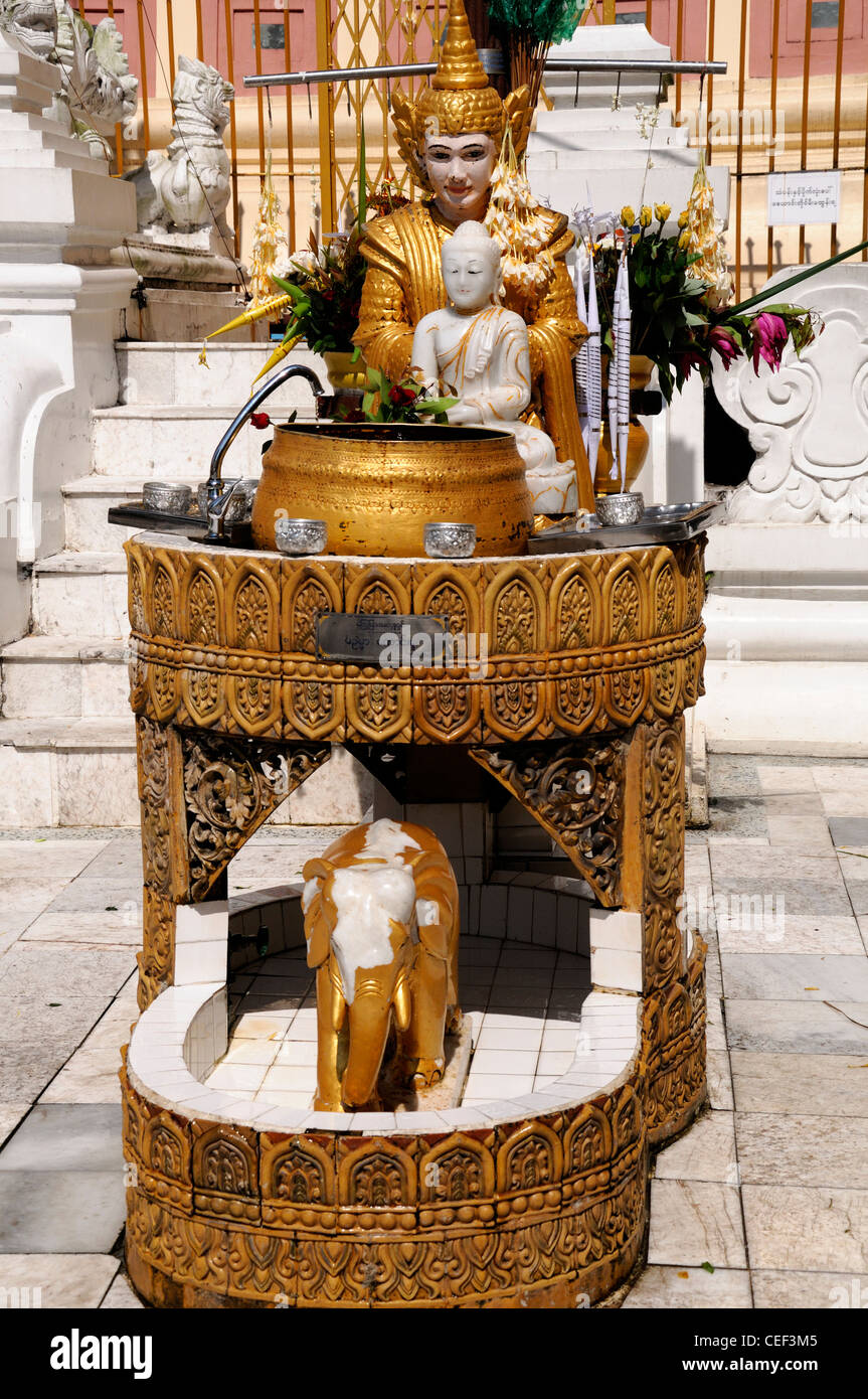 buddha statue planetary station budhist shrine buddhism Shwedagon ...