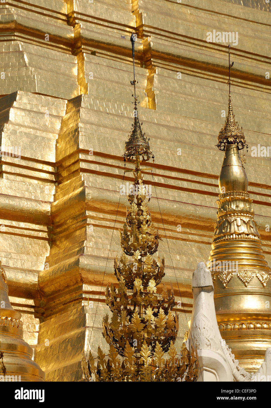 gold golden stupa stupas buddhist shrine buddhism Shwedagon Pagoda ...