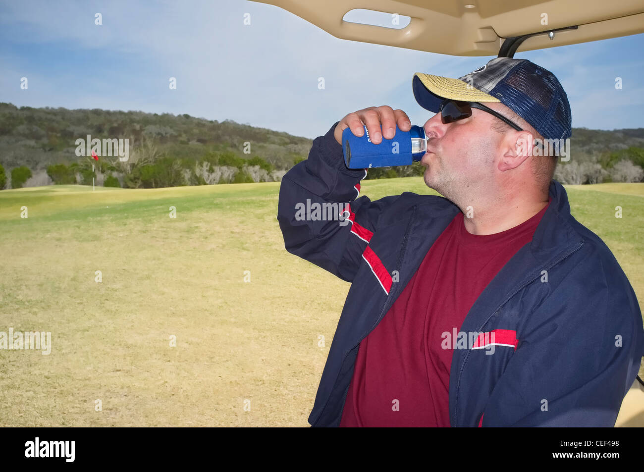 Beverage cart golf hi-res stock photography and images - Alamy