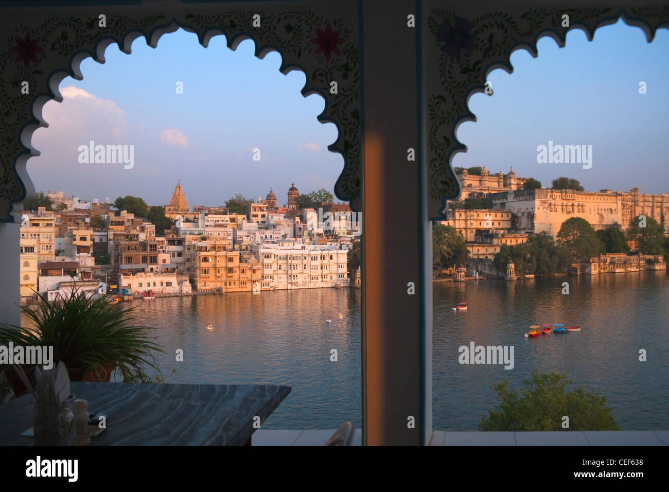 City Palace by the lake, Udaipur, Rajasthan, India Stock Photo - Alamy