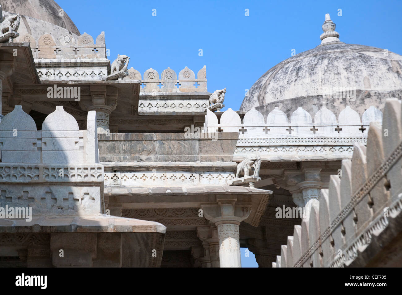 Ranakpur Jain Temple, Ranakpur, Rajasthan, India Stock Photo - Alamy