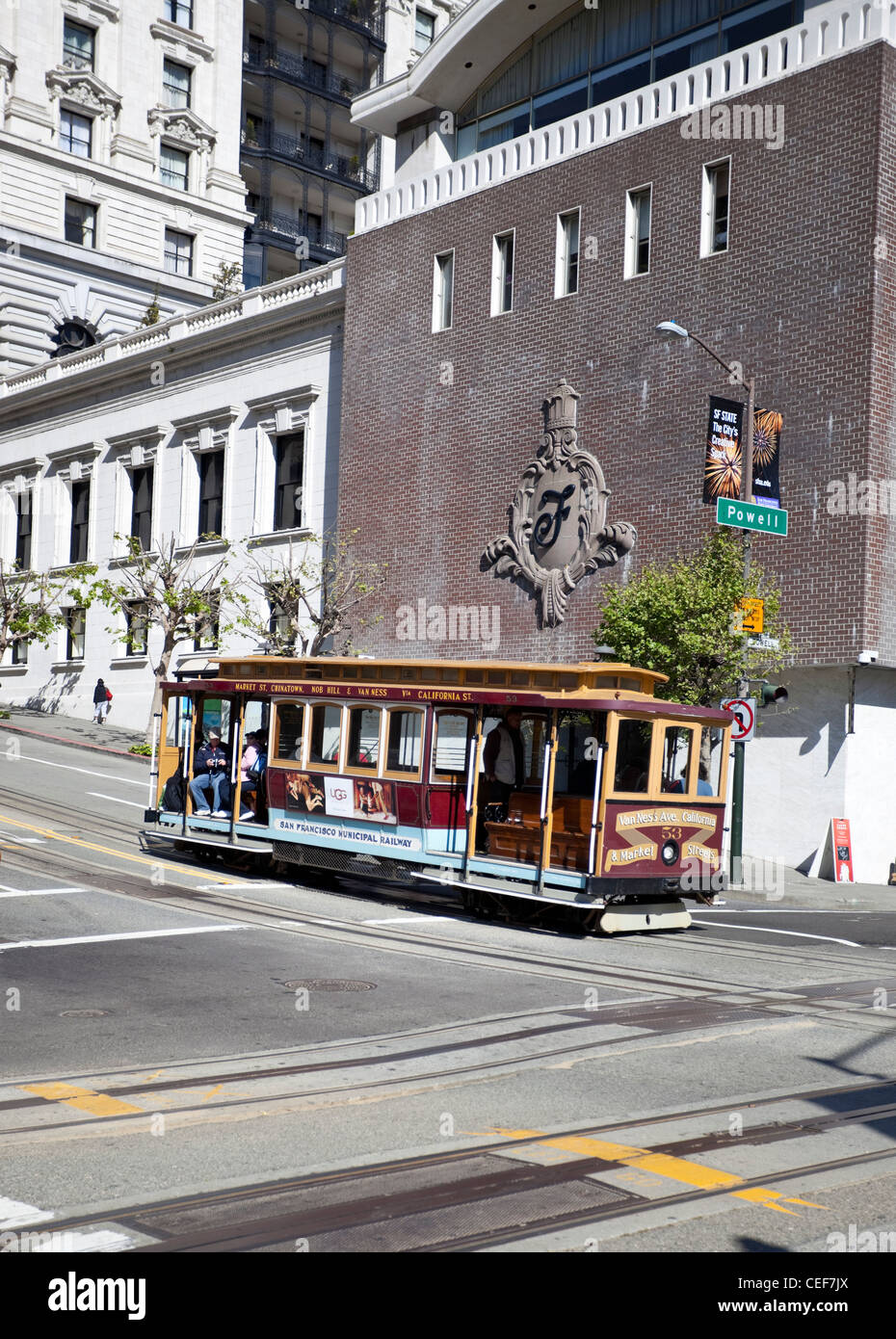 San Francisco street scene, California, USA Stock Photo - Alamy