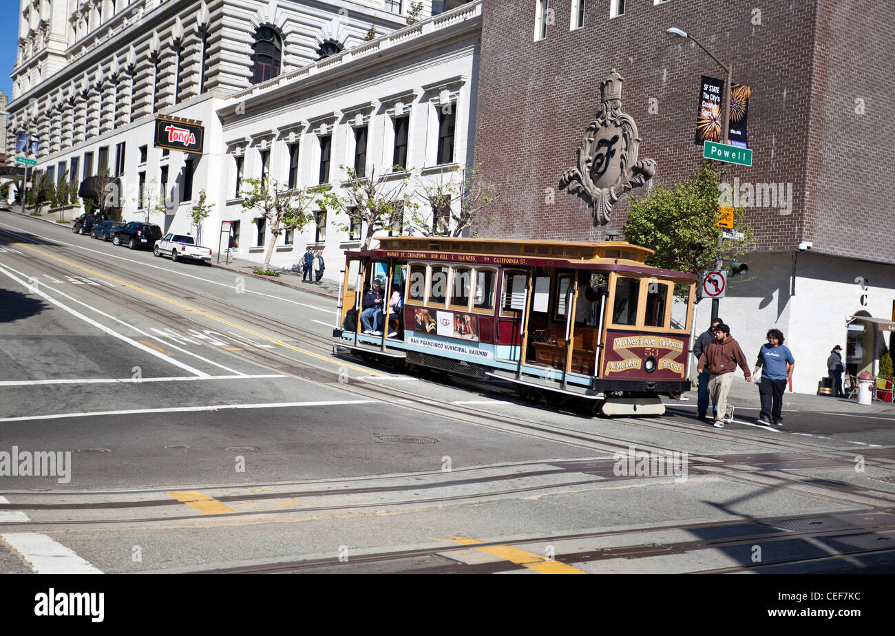 San Francisco street scene, California, USA Stock Photo - Alamy