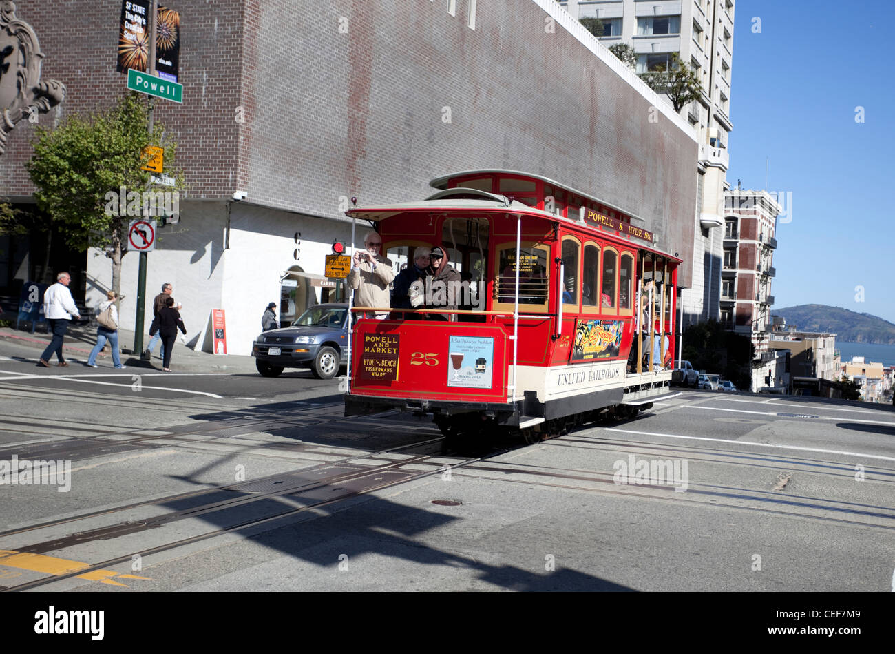 San Francisco street scene, California, USA Stock Photo - Alamy