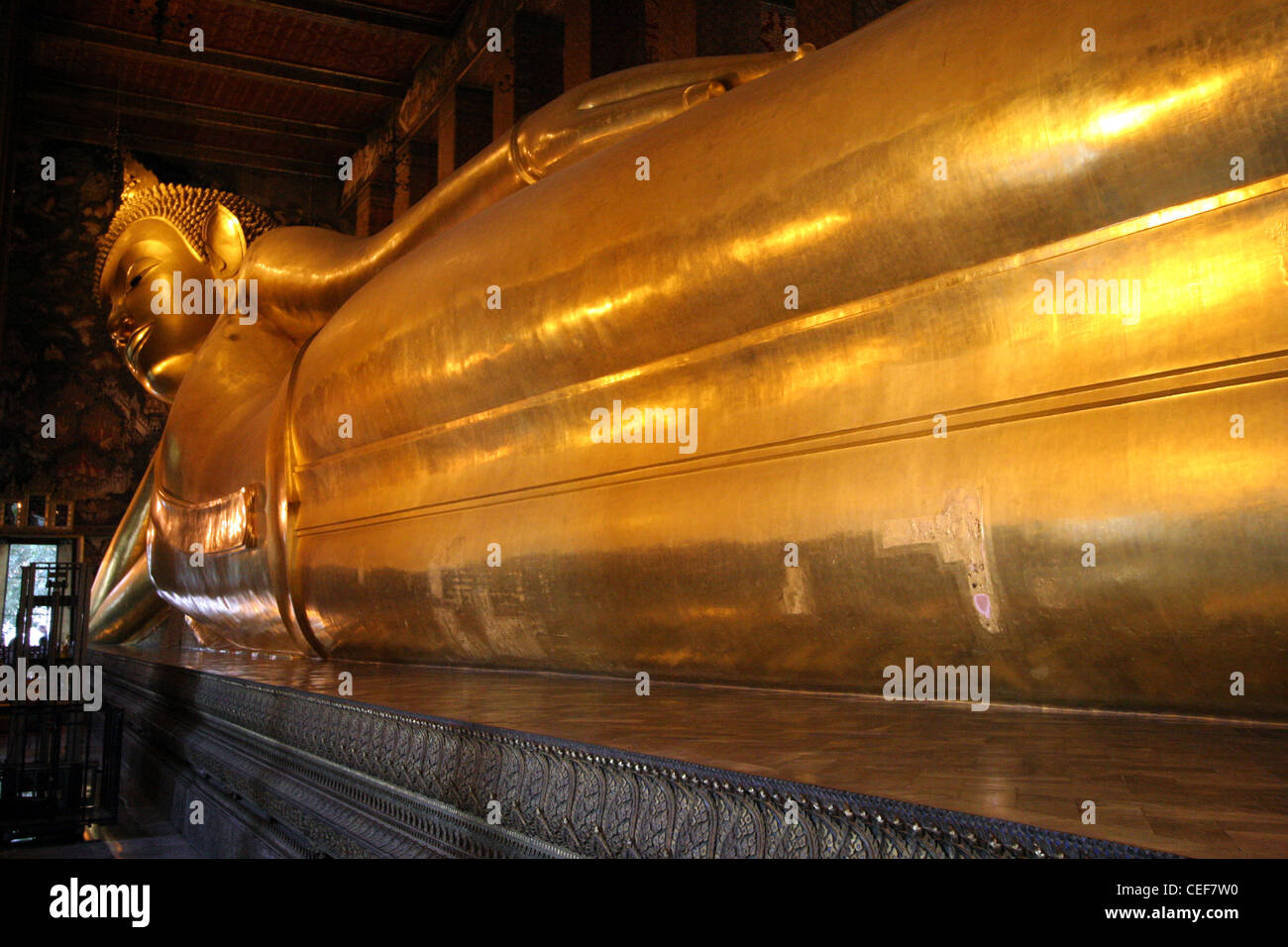 Wat Pho, Temple of the Reclining Buddha, Bangkok. Thailand Stock Photo ...