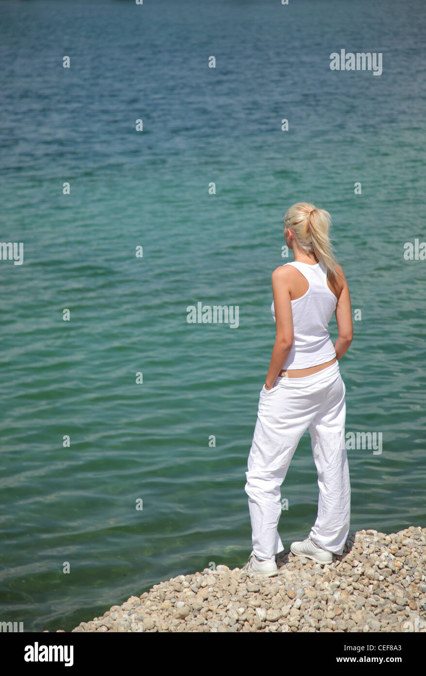 Young woman with problems Stock Photo - Alamy