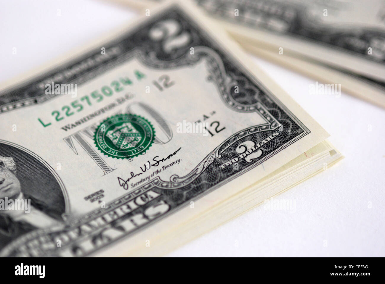 Two bills hi-res stock photography and images - Alamy