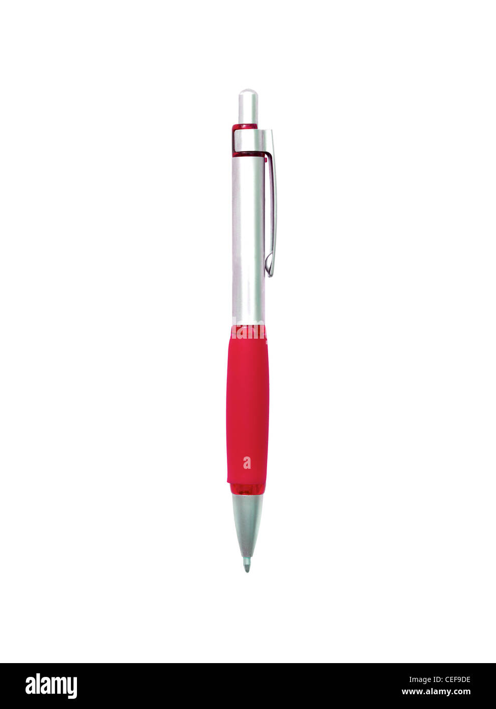 Writing pens isolated against a white background Stock Photo - Alamy