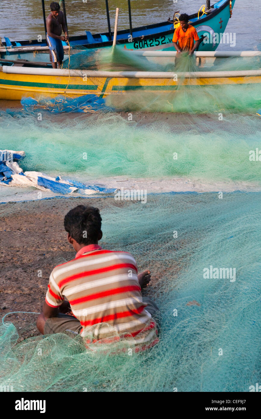 Fishermen of goa hi-res stock photography and images - Alamy